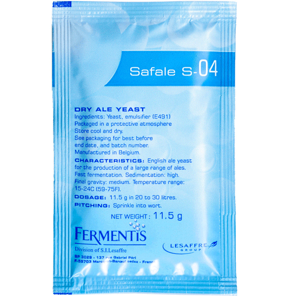 SafAle S-04 – Cheap Yeast Store